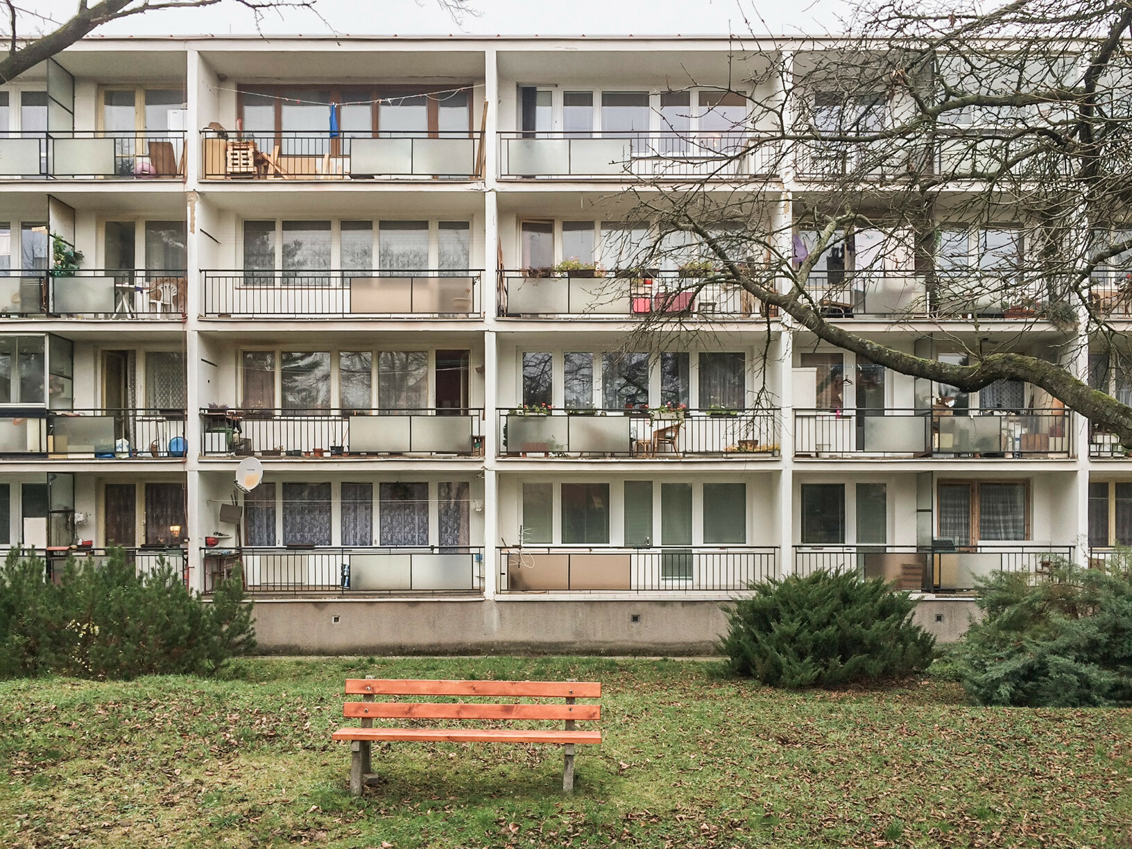 Loggiaerweiterung in Prag | Fassade | News | Baunetz_Wissen