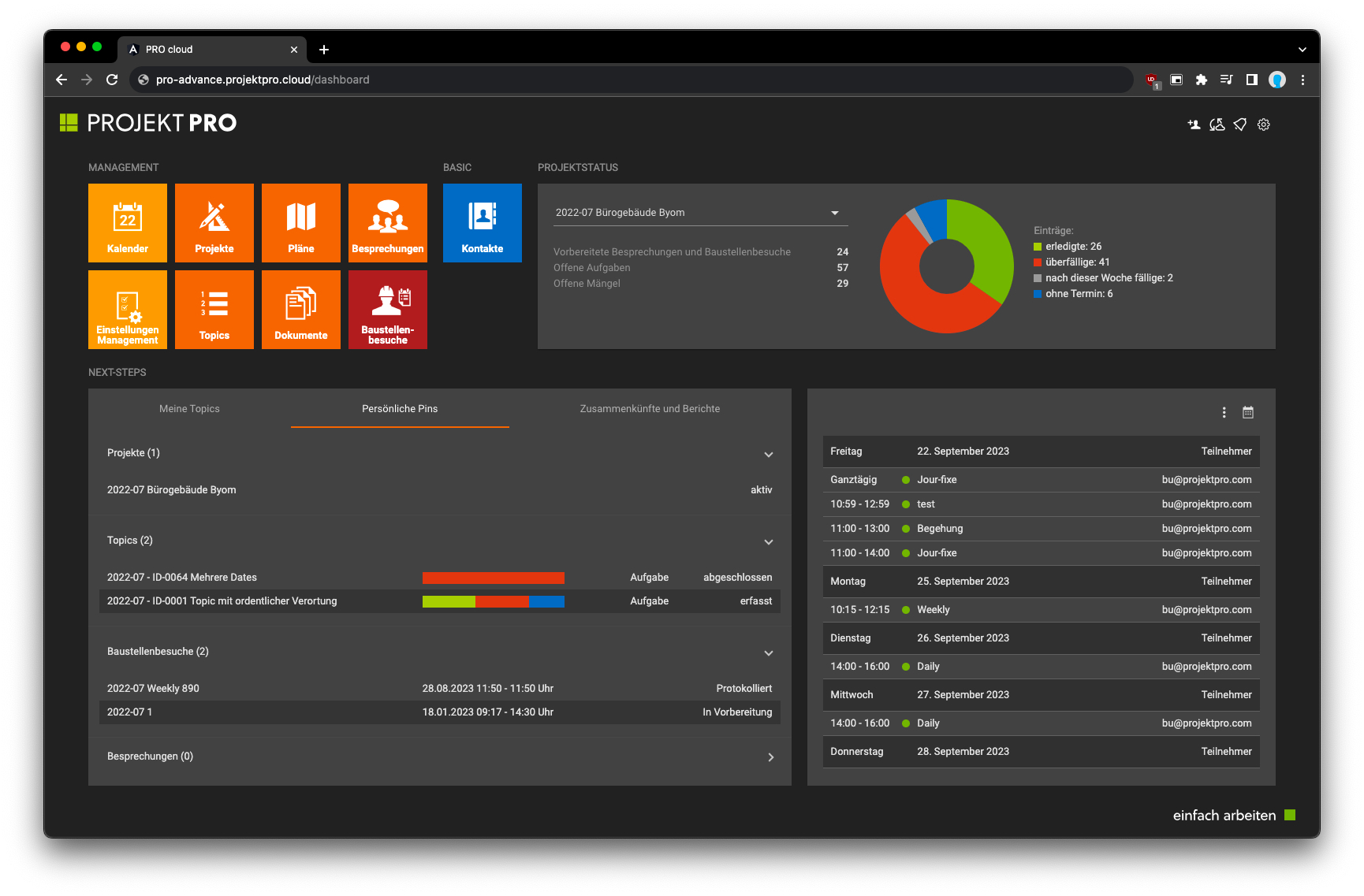 Dokument- und Planverwaltung | Controlling und Management | Baustelle ...