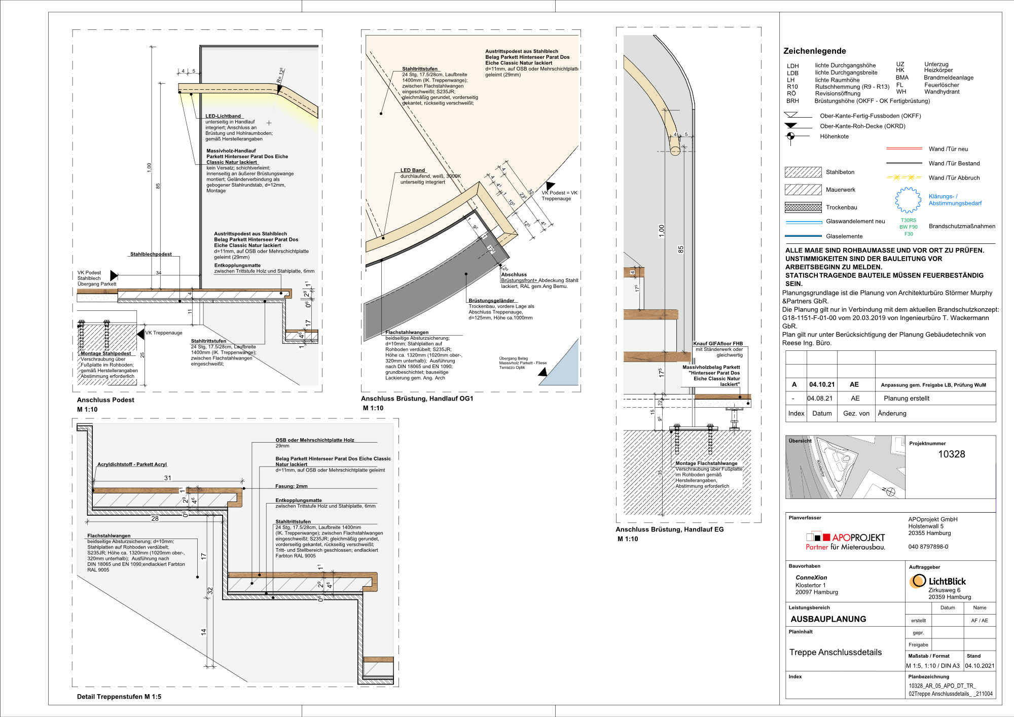 LichtBlick-Firmenzentrale in Hamburg | Treppen | Büro/Gewerbe | BauNetz ...