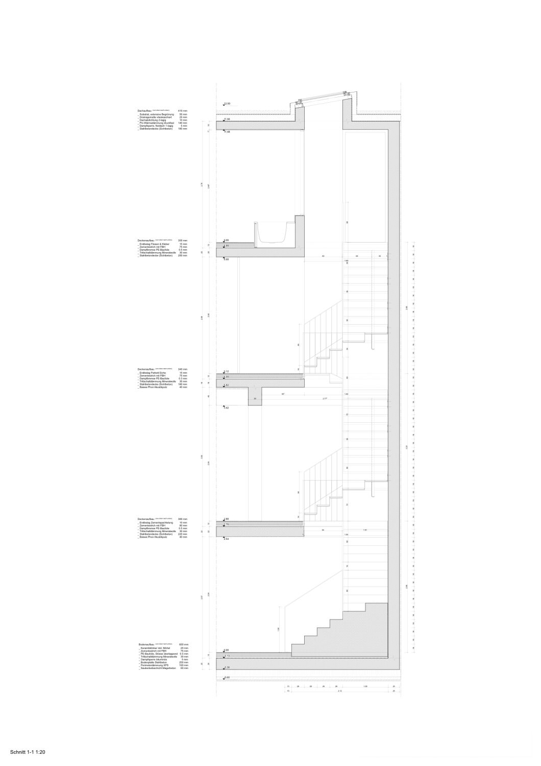 Zweifamilienhaus in Oberwil | Treppen | Wohnen | BauNetz Wissen