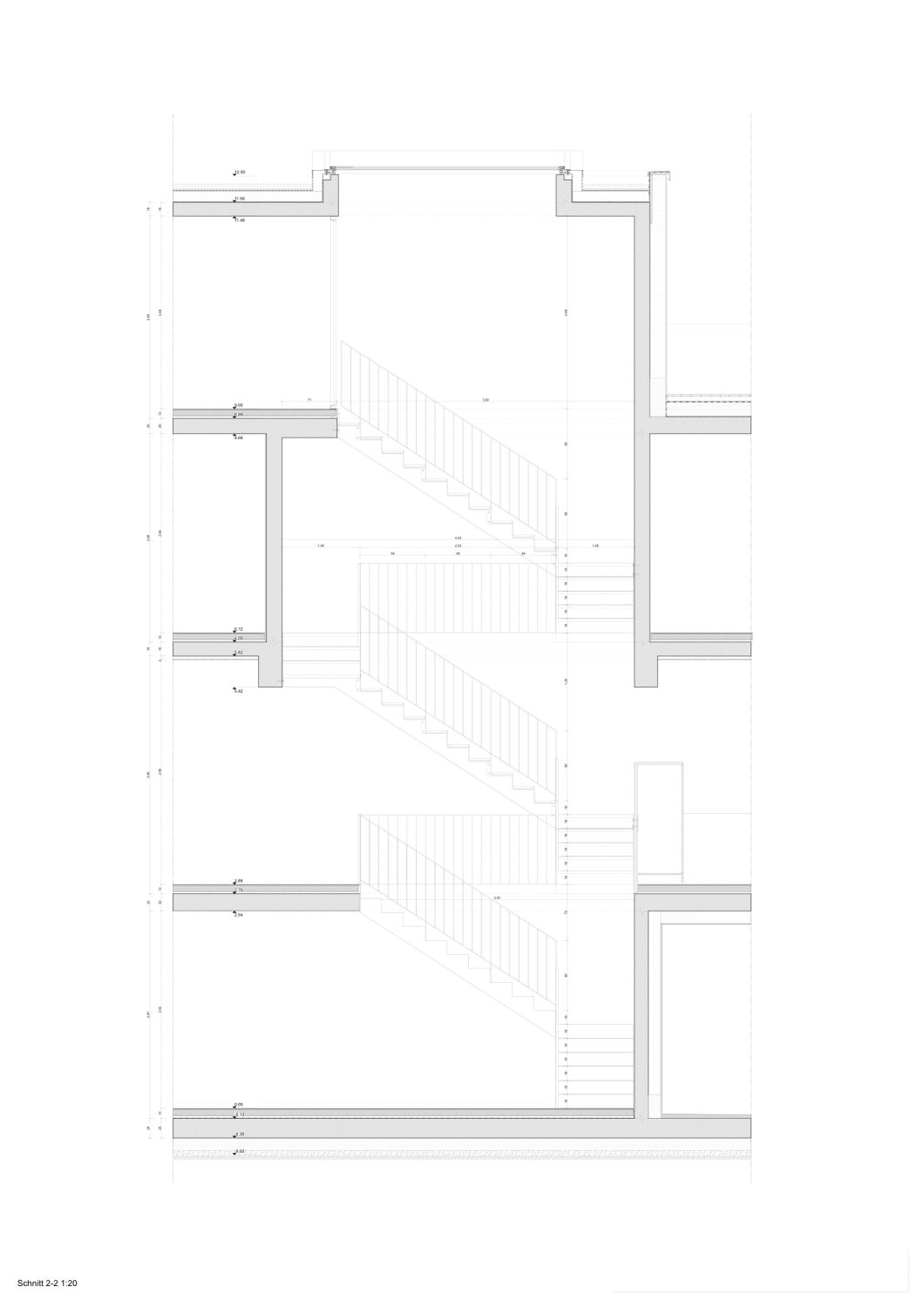 Zweifamilienhaus in Oberwil | Treppen | Wohnen | BauNetz Wissen