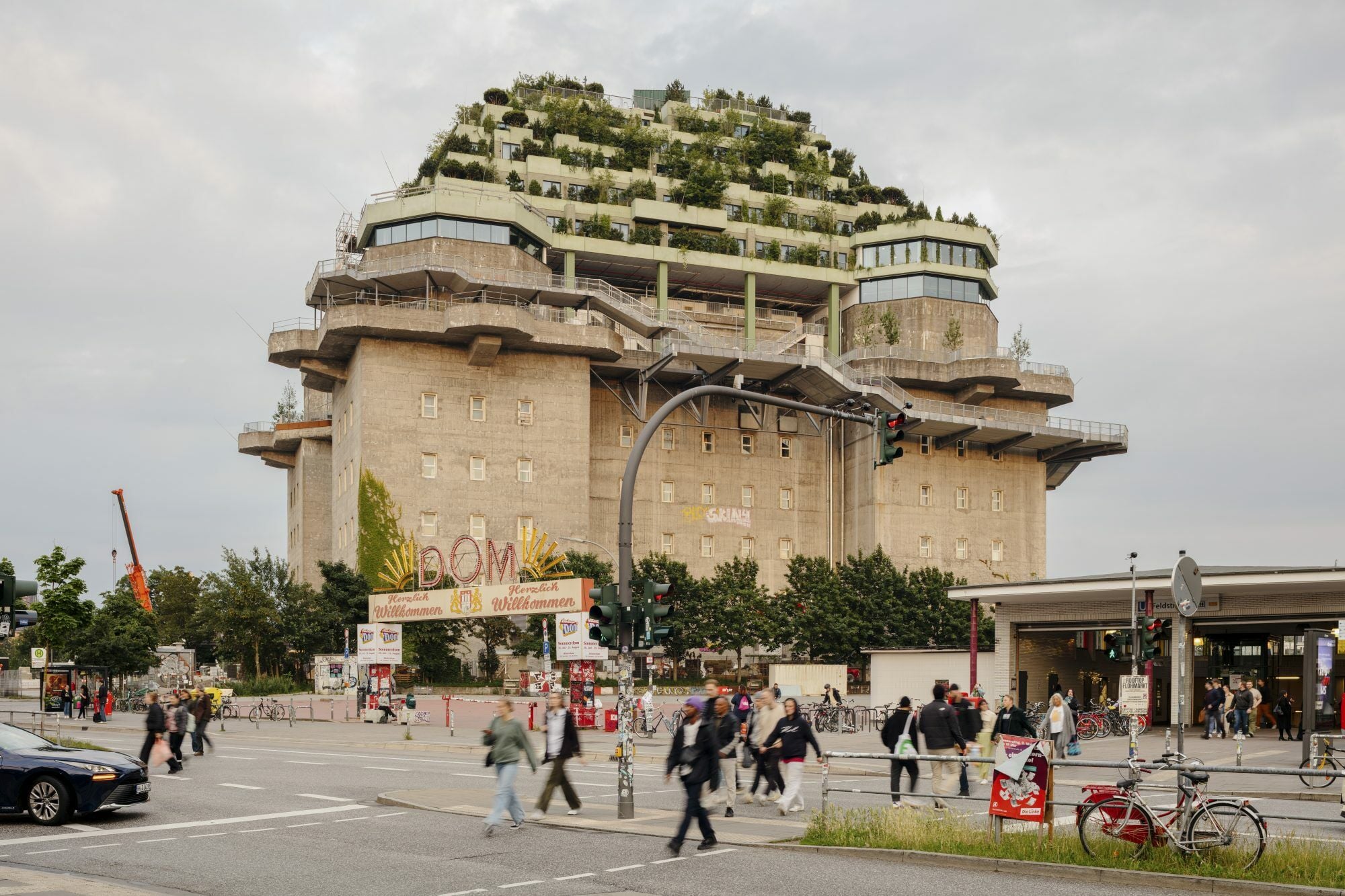Grüner Bunker in Hamburg | Wasserkreislauf | Sonderbauten | BauNetz Wissen