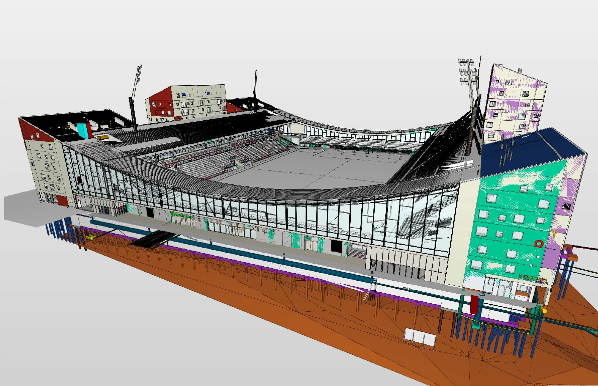 Tammela Stadium in Tampere | Integrales Planen | Kultur/Bildung ...