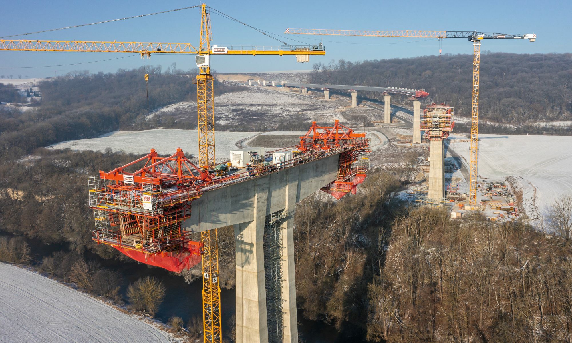 Ein Viadukt für das Saaletal | Gerüste und Schalungen ...