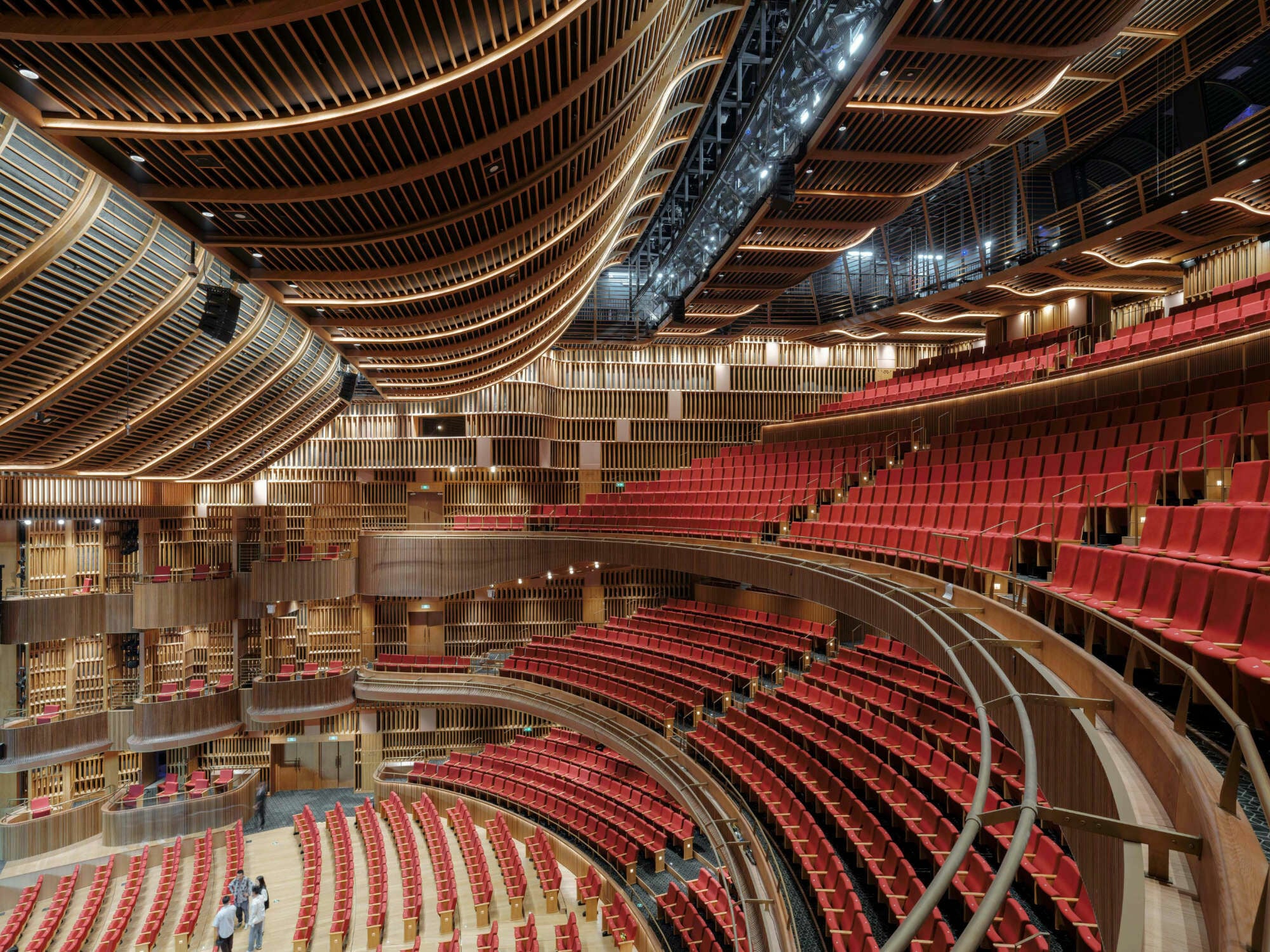 Konzertsaal im New Bund 31 in Shanghai | Akustik | Kultur | BauNetz Wissen