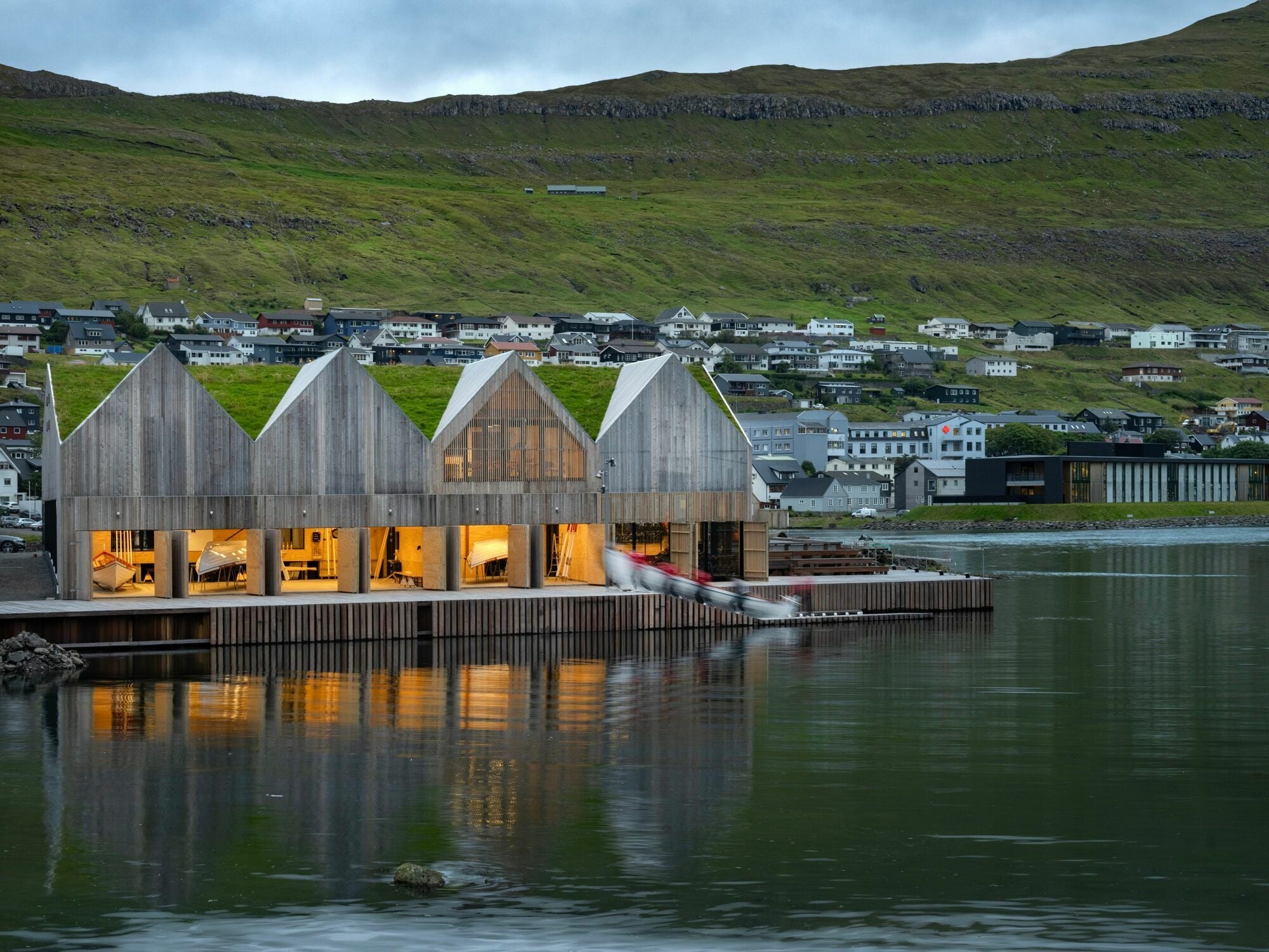 Ruderclub in Klaksvík | Holz | Sonderbauten | BauNetz Wissen