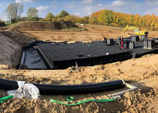 Rigolensystem zur Rückhaltung und Versickerung | Wasserkreislauf | News ...