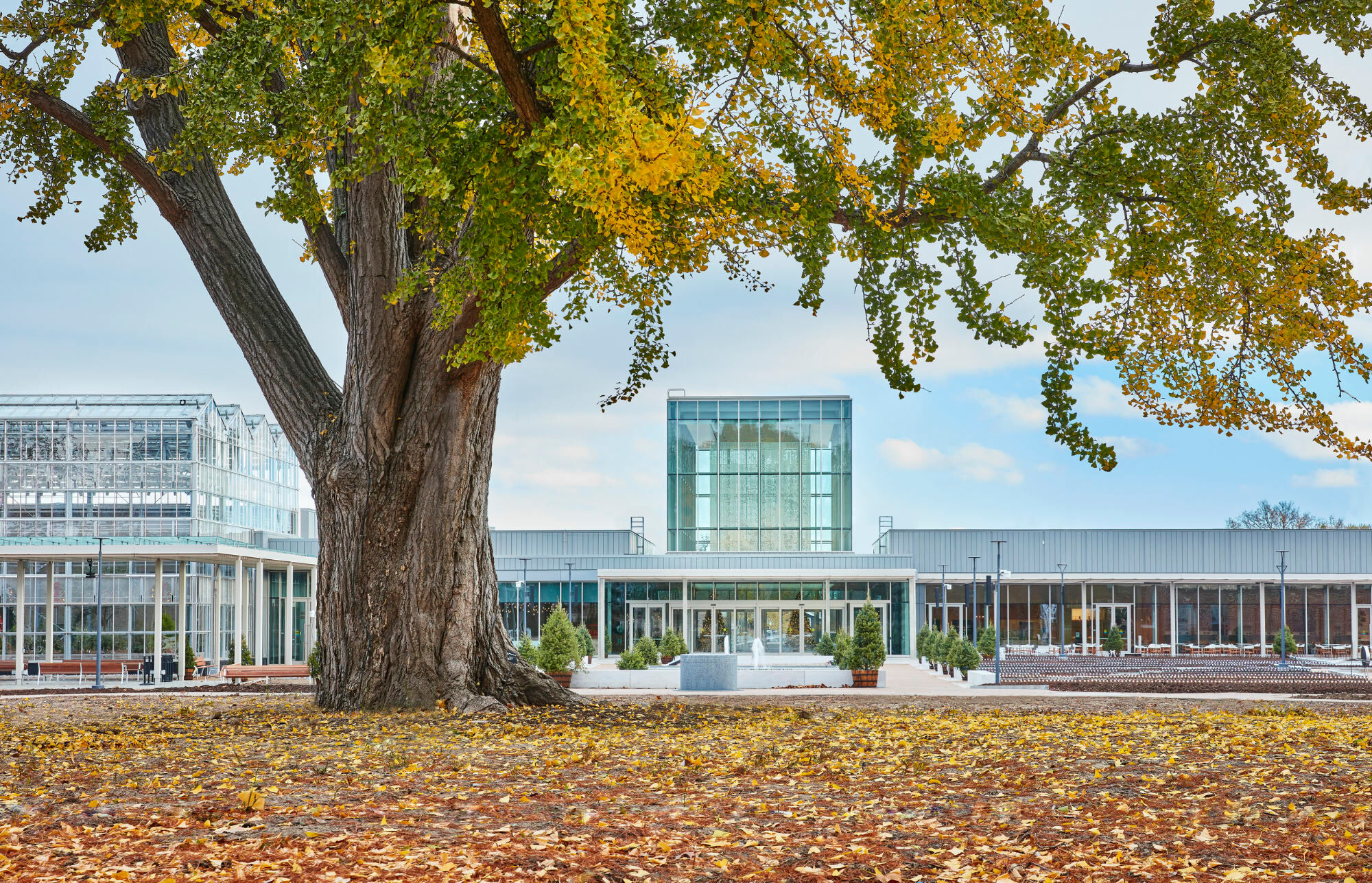 Jack C. Taylor Besucherzentrum in St. Louis | Sonnenschutz | Bildung ...