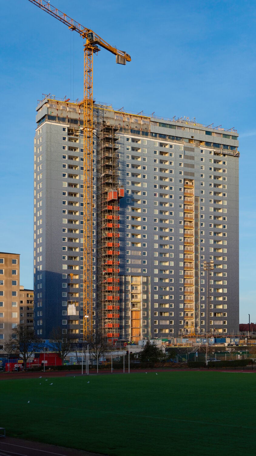 Hochhaus „Kronprinsen“ in Malmö | Fenster und Türen | Wohnen/MFH ...
