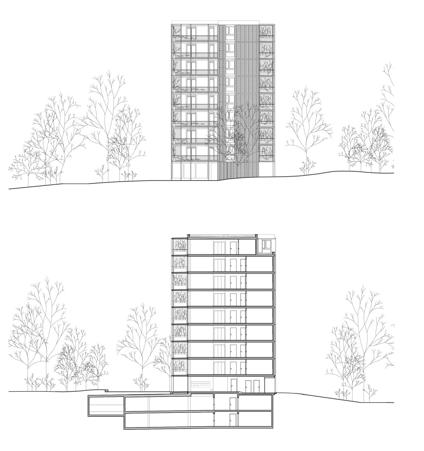 Immeuble Galerie-Jardin bei Genf | Fassade | Wohnen | BauNetz Wissen
