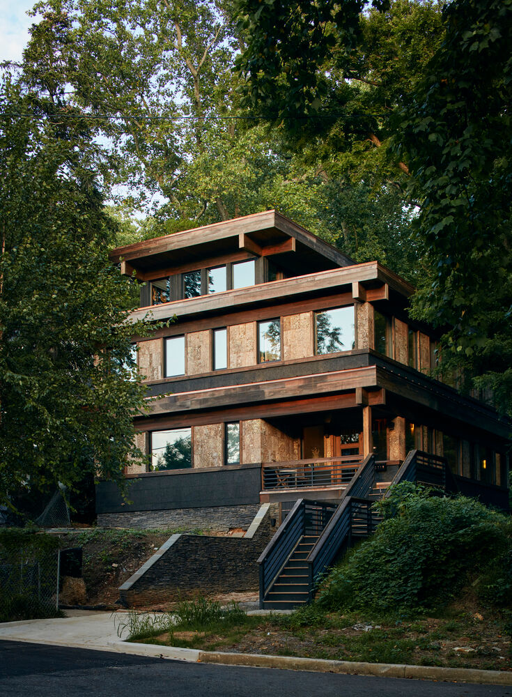 Poplar Cloud House in Washington D.C. | Fassade | Wohnen | BauNetz Wissen