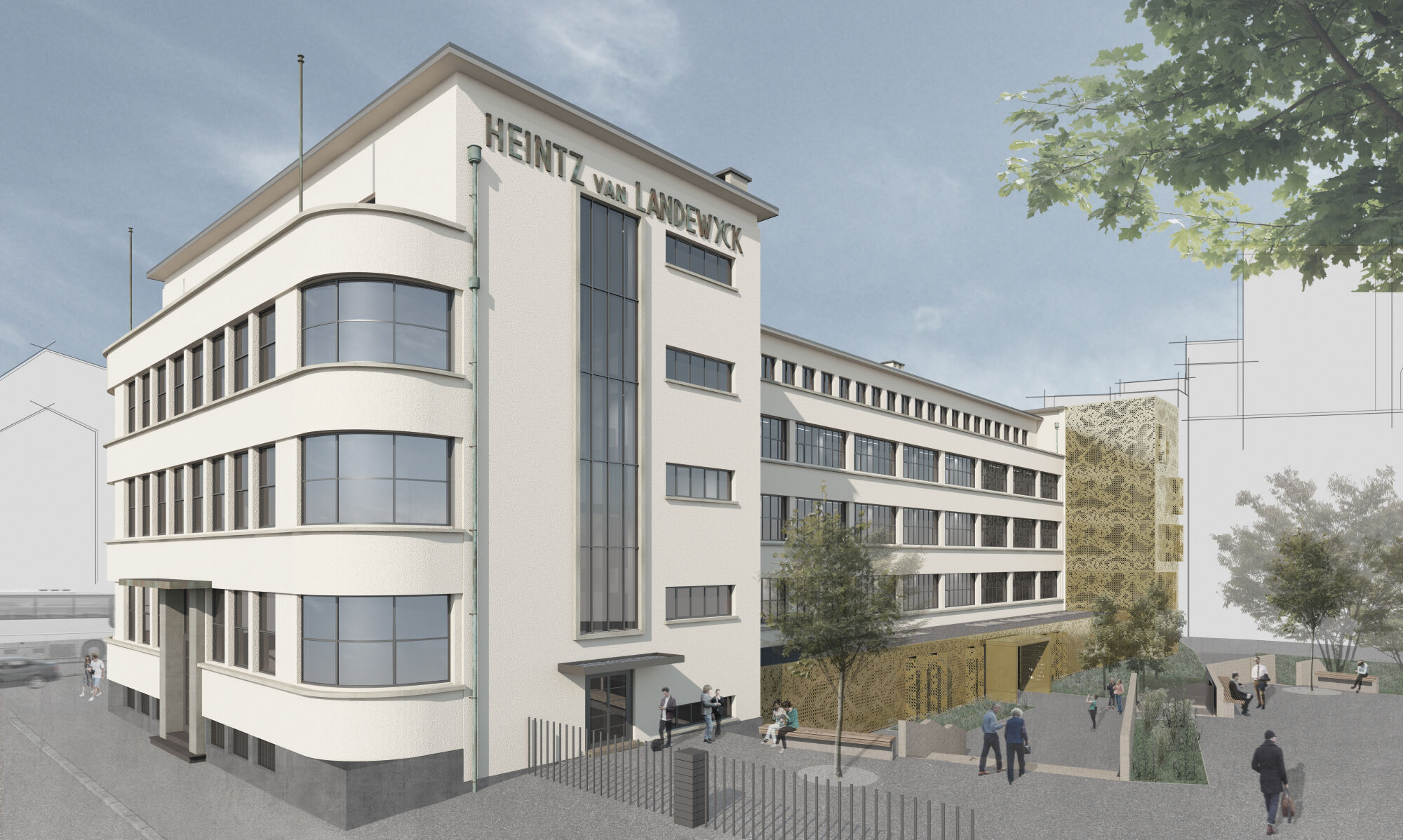 Tabakfabrik Heintz van Landewyck in Luxemburg | Bauen im Bestand | Büro ...