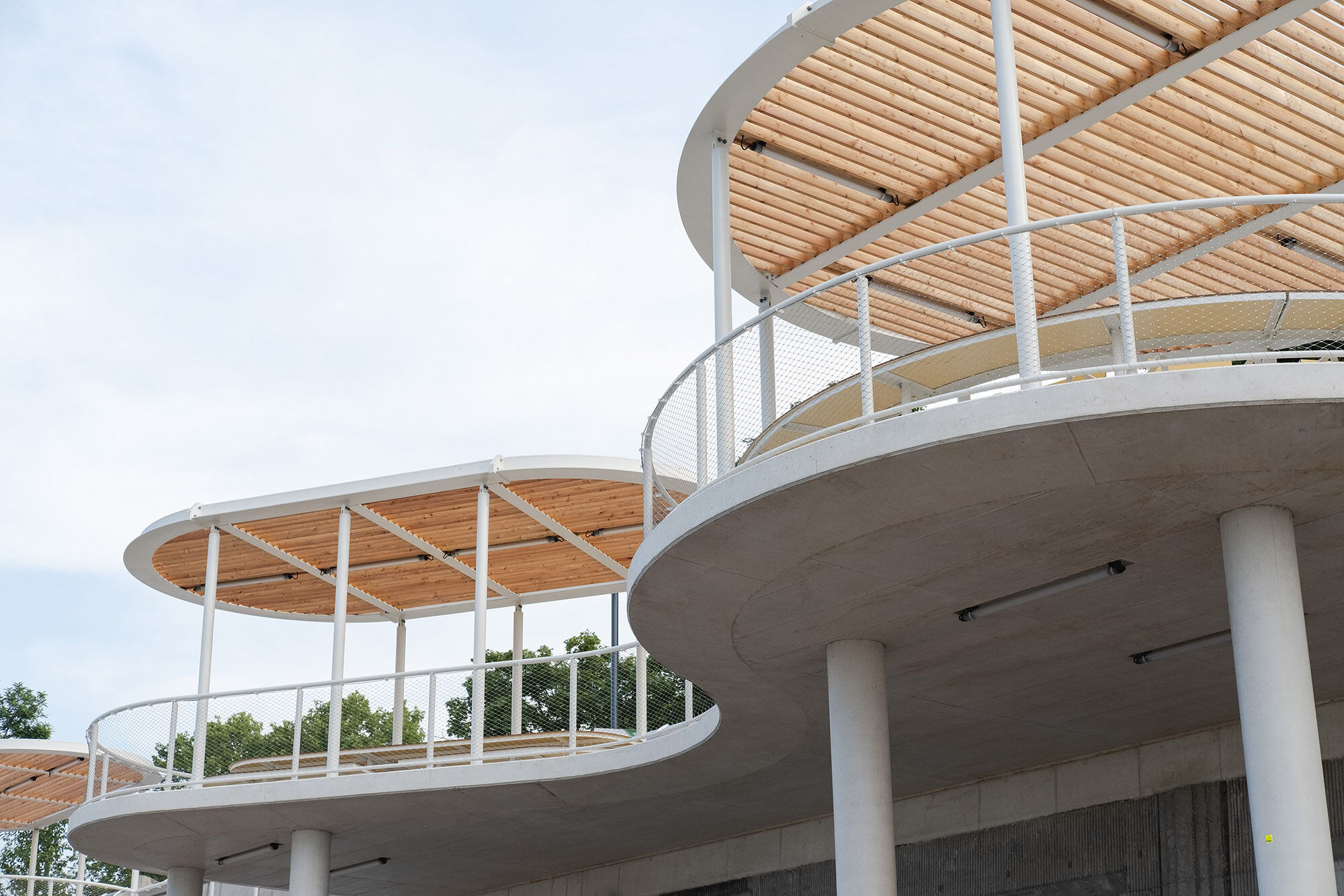 Pier 22 in Wien | Wasserkreislauf | Sport und Spiel | BauNetz Wissen