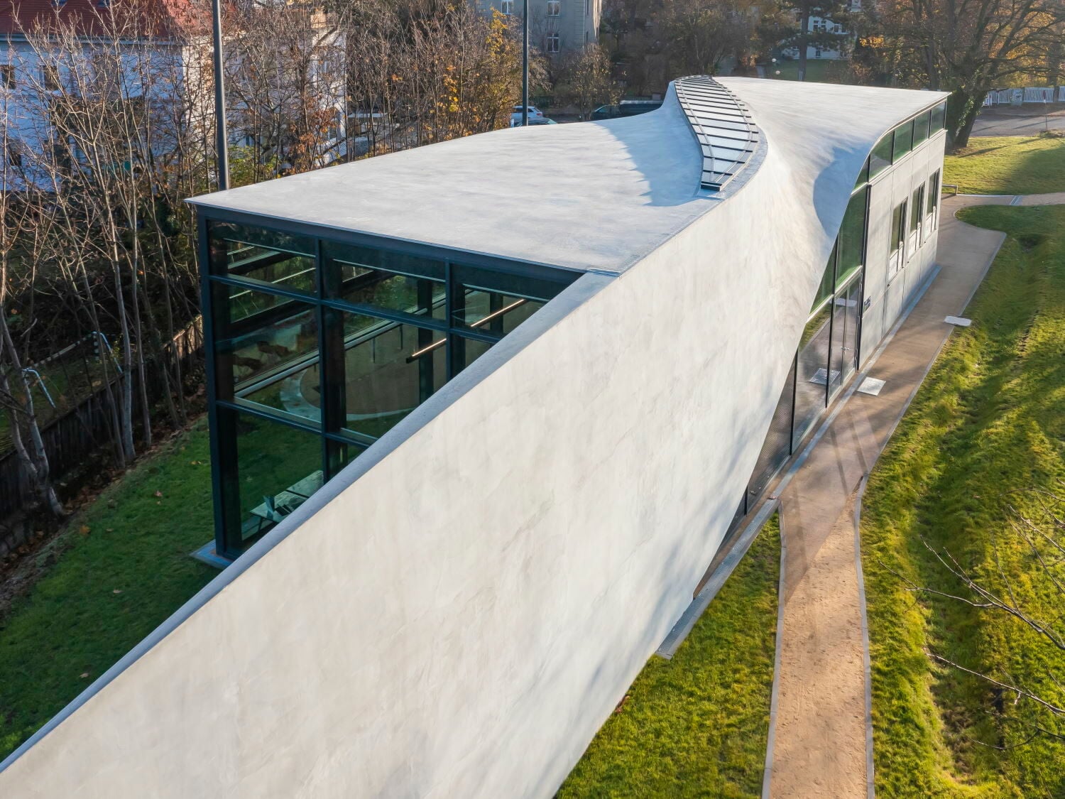 Carbonbetonbau Cube in Dresden | Flachdach | Sonderbauten | BauNetz Wissen