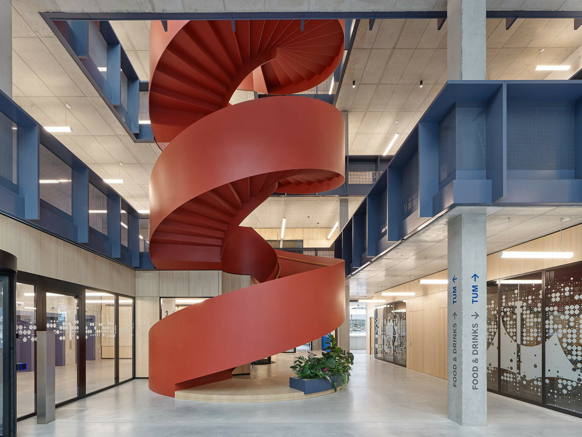 SAP Labs in Garching | Treppen | Büro/Gewerbe | BauNetz Wissen